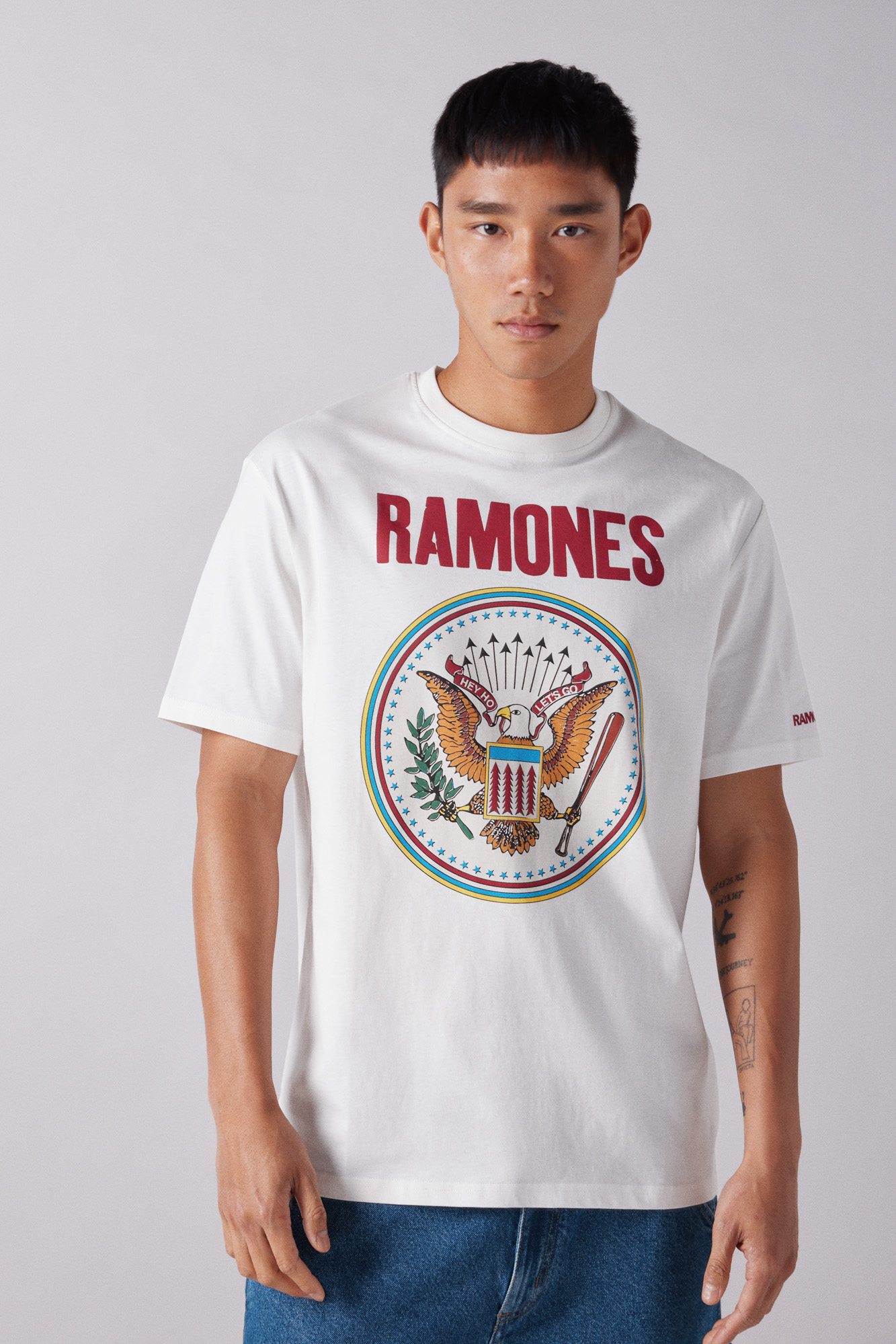 Playera Ramones Tour 1995 | Camisetas para hombre | WomenSecret-MX