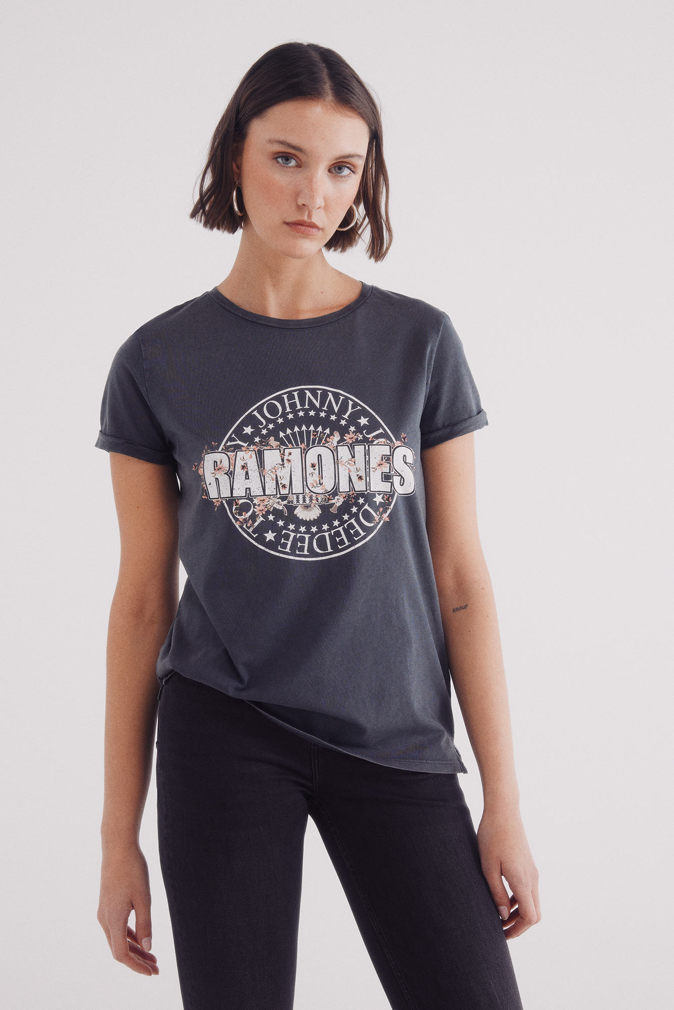 Playera "Ramones" | Playeras de mujer | WomenSecret-MX