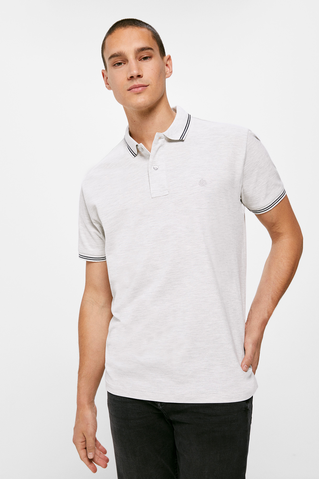 Polo piqué contrastes | Polos de hombre | WomenSecret-MX