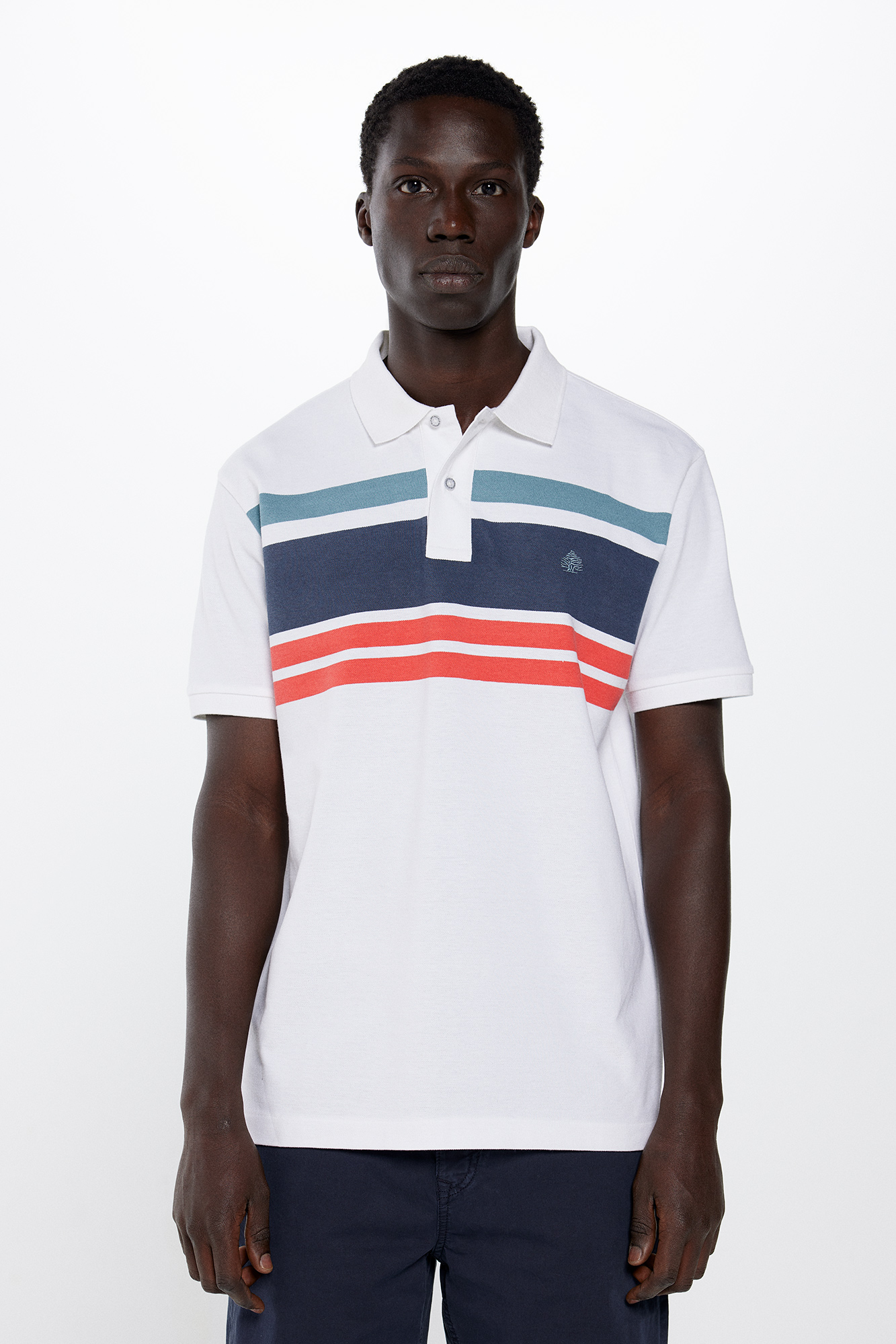 Polo piqué rayas regular fit | Polos de hombre | WomenSecret-MX