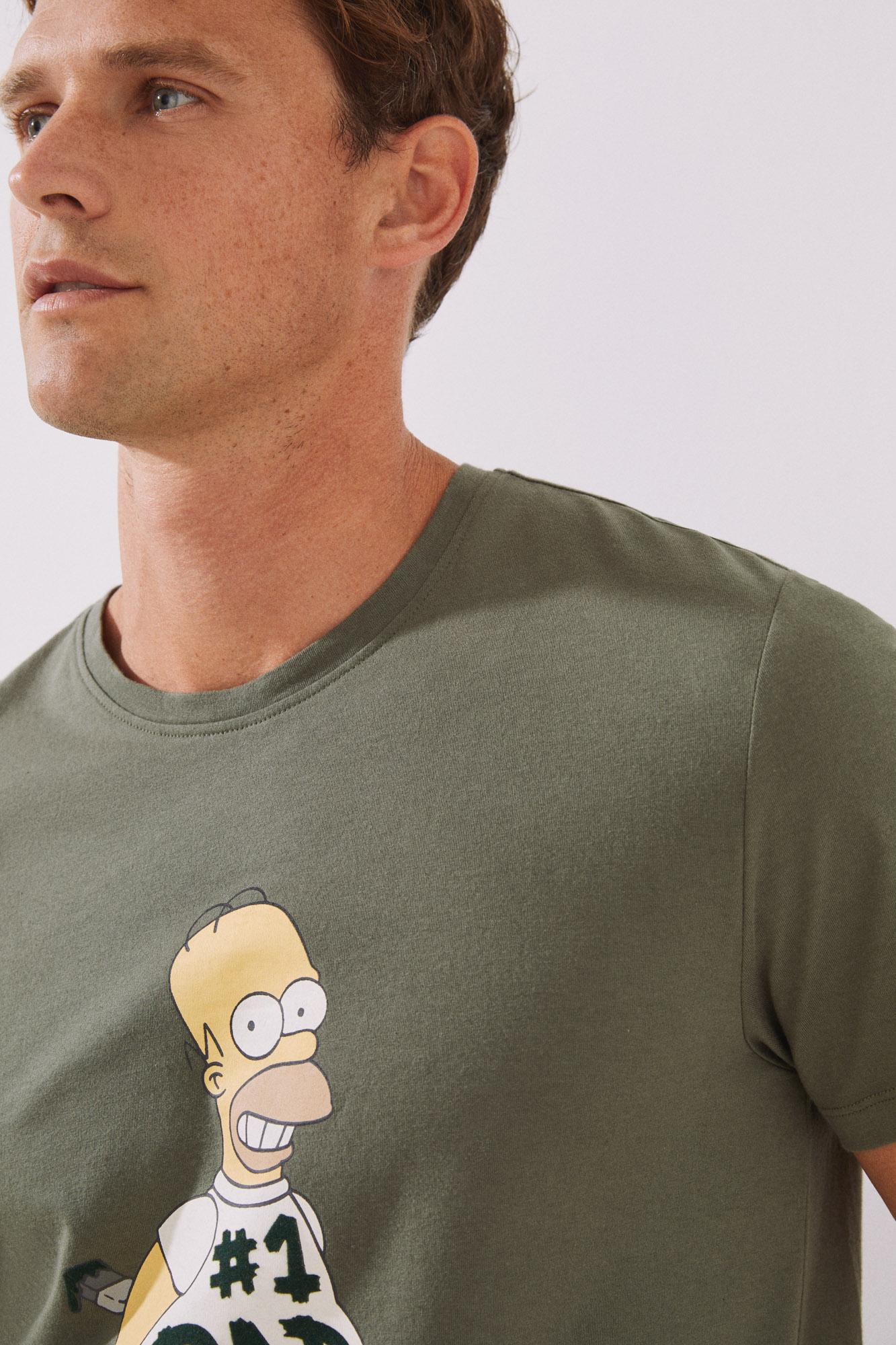 Pijama larga 100% algodón Homero | Ropa de dormir de hombre ...
