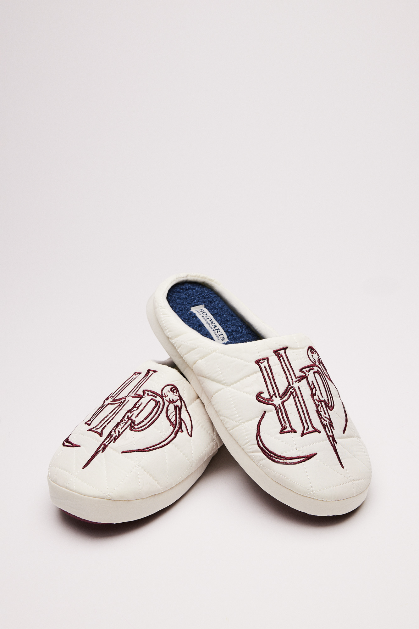 Pantuflas Harry Potter acolchadas marfil | Pantuflas de mujer ...